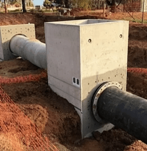 Offtake pit on GMW Project - Milcast